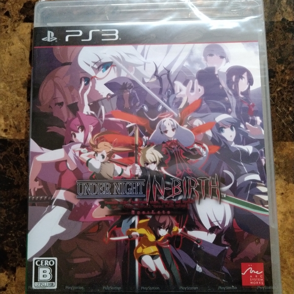 Sony | Video Games & Consoles | Under Night Inbirth Exe Late Sealed Import Ps3 | Poshmark